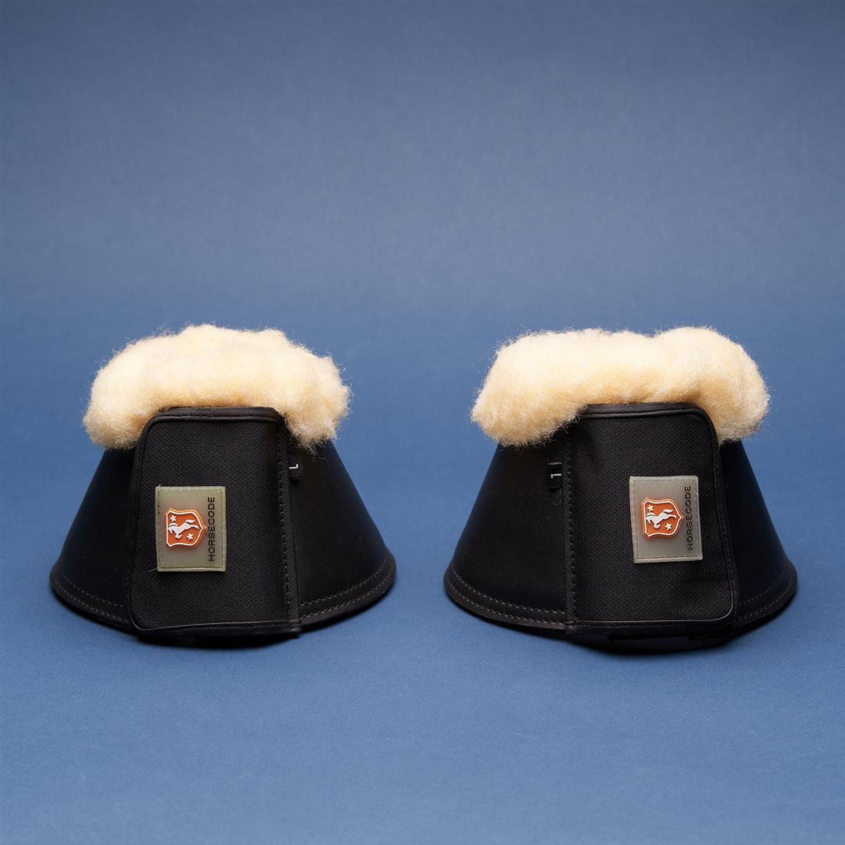 Horsecode Hufglocken black Basic XXL